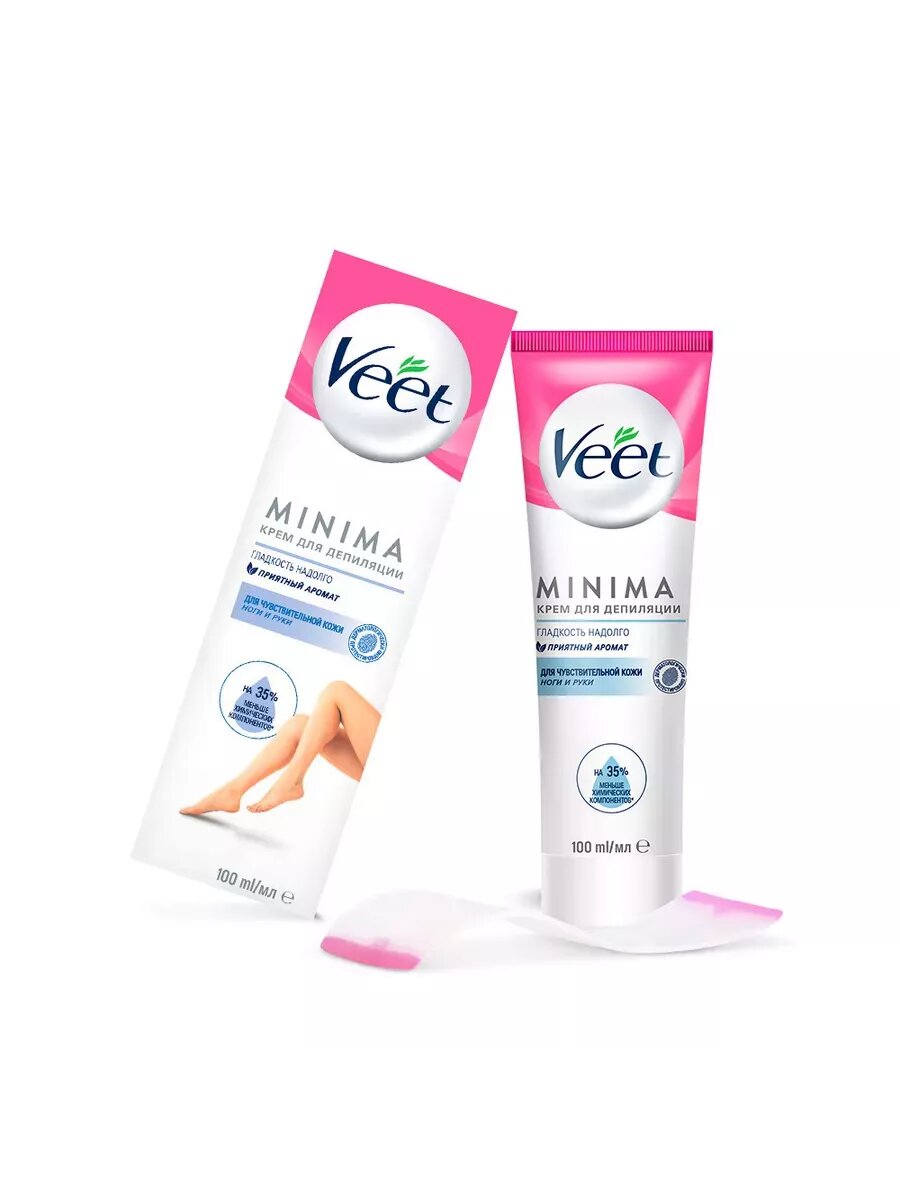 Veet MINIMA крем для депиляции для чувствительной кожи 100мл
