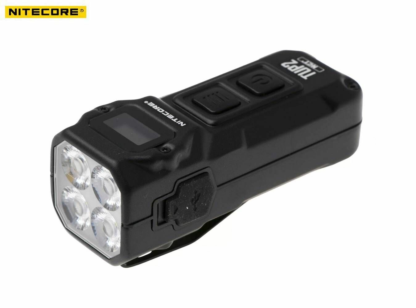 Фонарь Nitecore TUP2 Black, Li-ion 1300 mAh, 125 метров, 1200 люмен (Комплект)