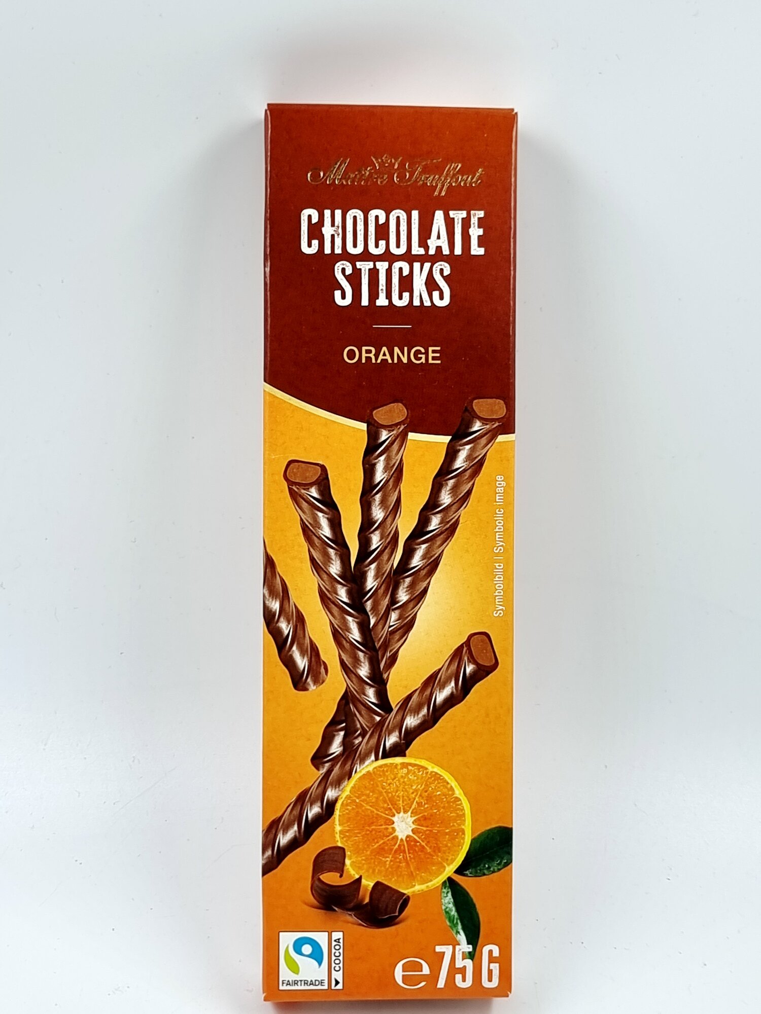 Шоколадные палочки Matre Truffout Schokosticks Orange (апельсин) 75 г