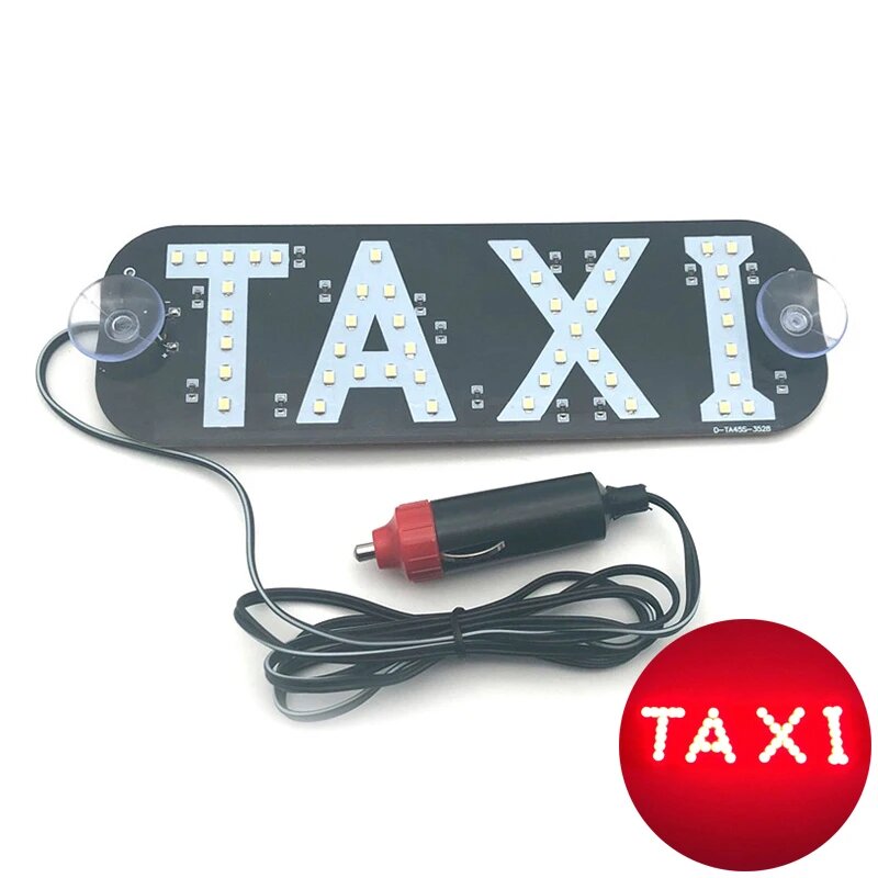 Светодиодный Индикатор Такси - Освещение Прикуривателя Для Телефона И Сигарет С Регулируемой Яркостью Сигнала Всасывания