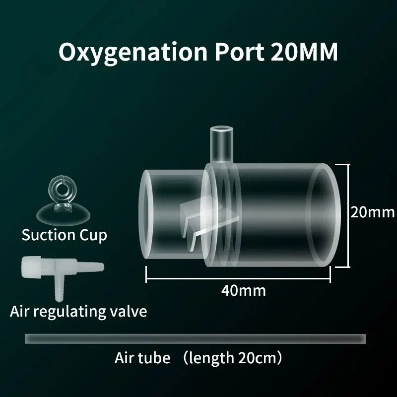 Акриловый аквариумный насос SgooHan 16/20/25 мм 20mm