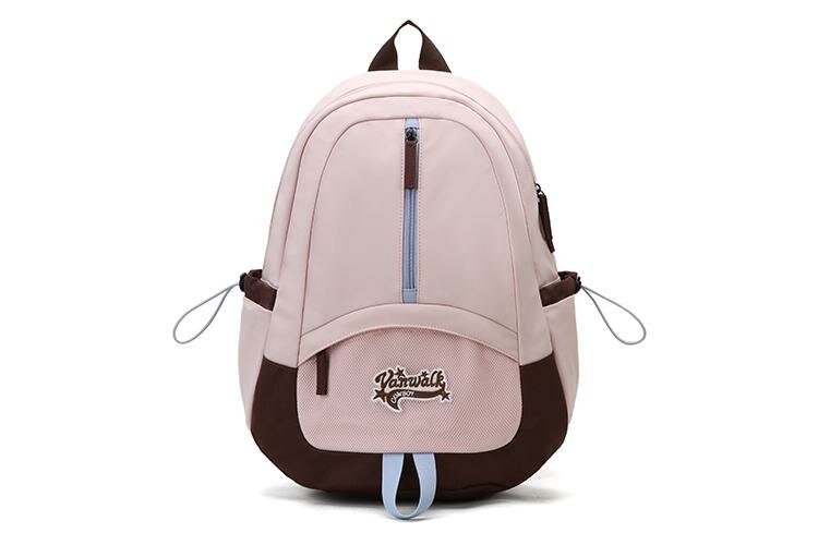 Нейлоновый рюкзак женский VANWALK 5587755, розовый/голубой/черный