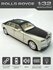 Игрушечная машинка Rolls-Royce Phantom 1:32 - белая, инерционный механизм, двери...