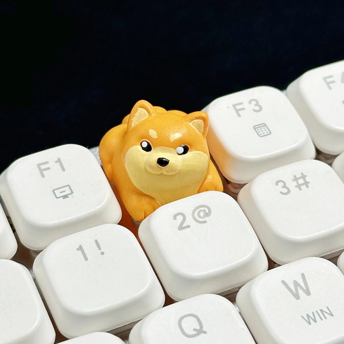 Кейкапы для механической клавиатуры Shiba Inu, оранжевый