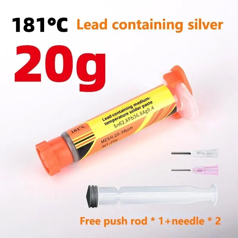 Свинцовая паяльная паста для пайки шприцев