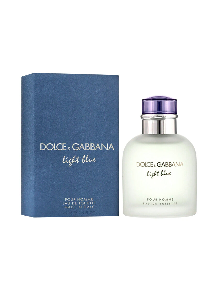 Туалетная вода DOLCE & GABBANA Light Blue Pour Homme 75 мл