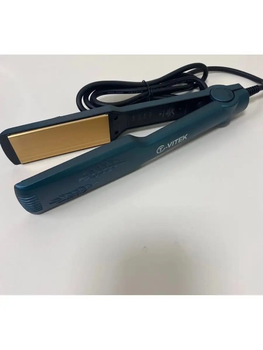 Выпрямитель VITEK 726, плавающие пластины, вращение шнура, керамическое покрытие