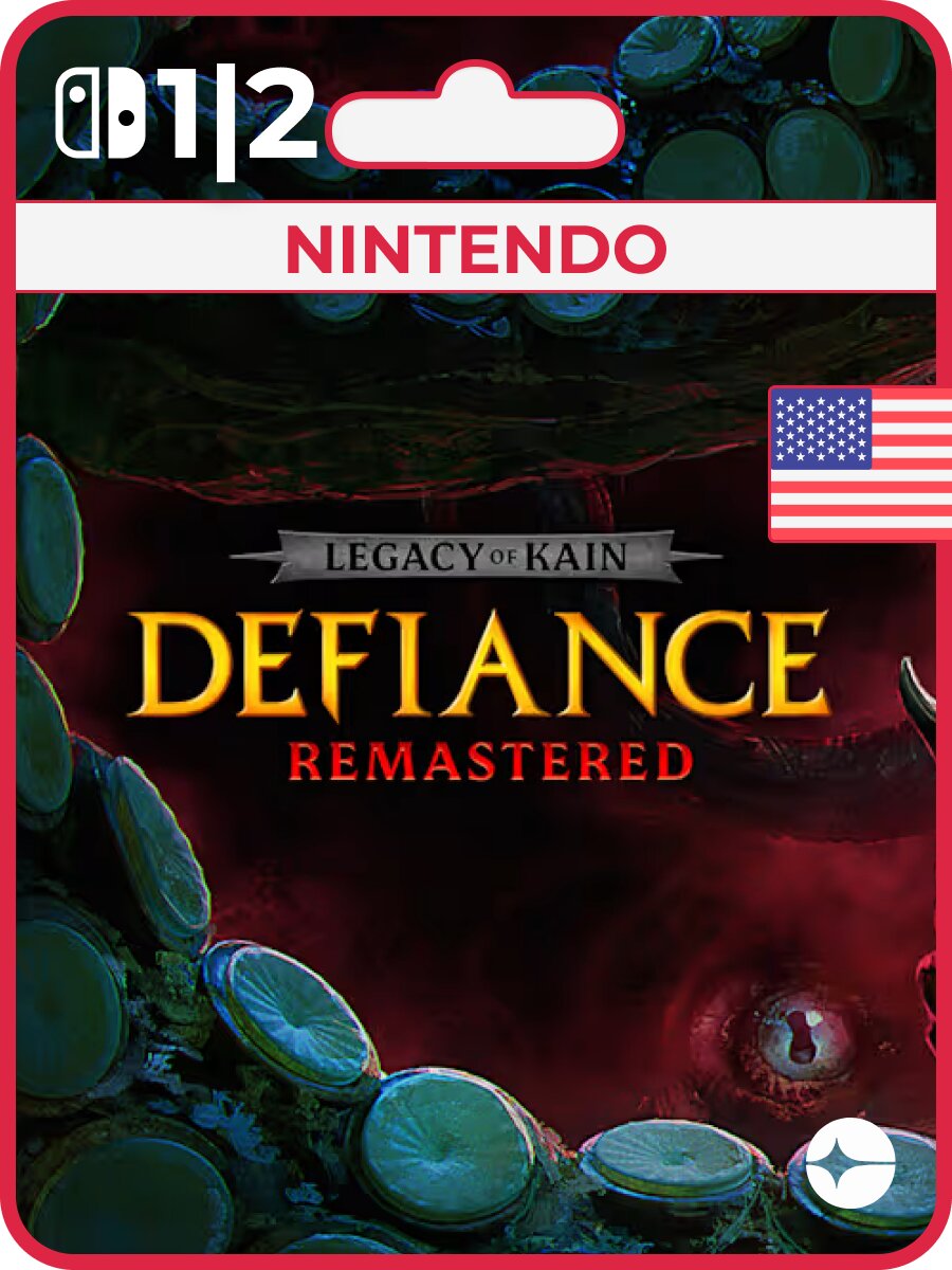 Legacy of Kain: Defiance Remastered для Nintendo Switch 1|2 [Цифровая версия, США]