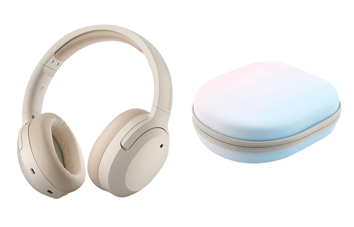 Беспроводные накладные наушники унисекс Edifier W820NB Classic Version/Dual Gold Label Edition