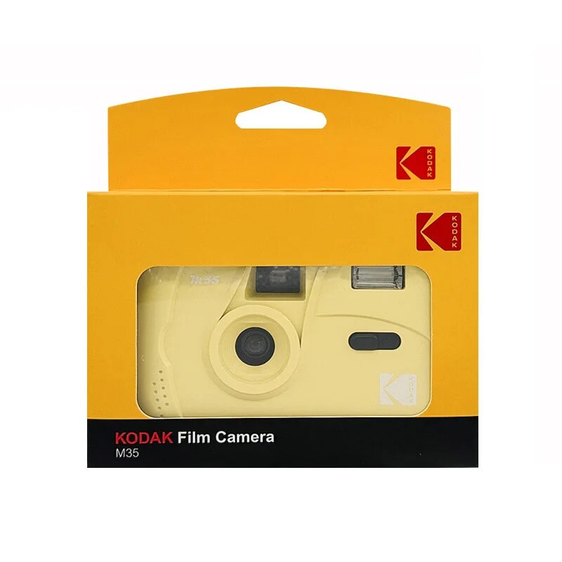 Ручная пленочная камера Kodak M35 35мм кукурузного цвета 1 Pcs Corn Yellow