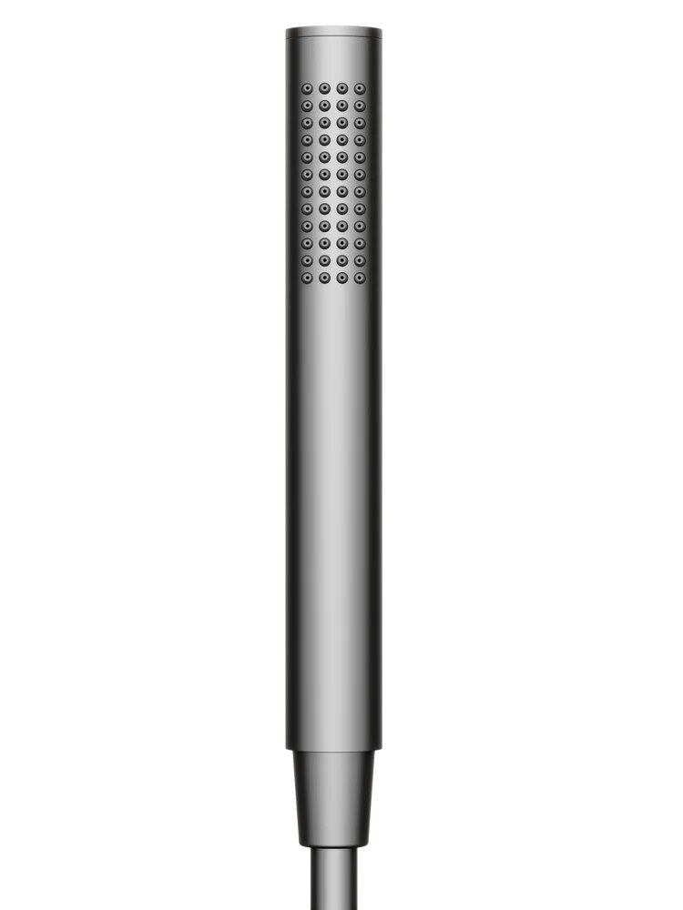 Душевая лейка Sancos Stick SC9036GG латунная, лейка для душа, вороненая сталь, матовая
