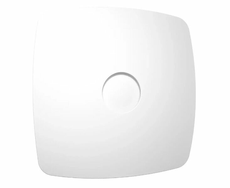 Вентилятор RIO 5C Matt White, с обратным клапаном, D125 мм, пластик, белый