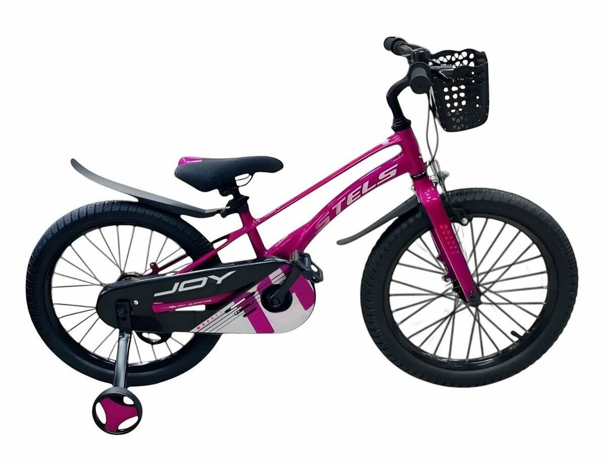 Детский велосипед Stels Joy 14, год 2026, цвет Розовый