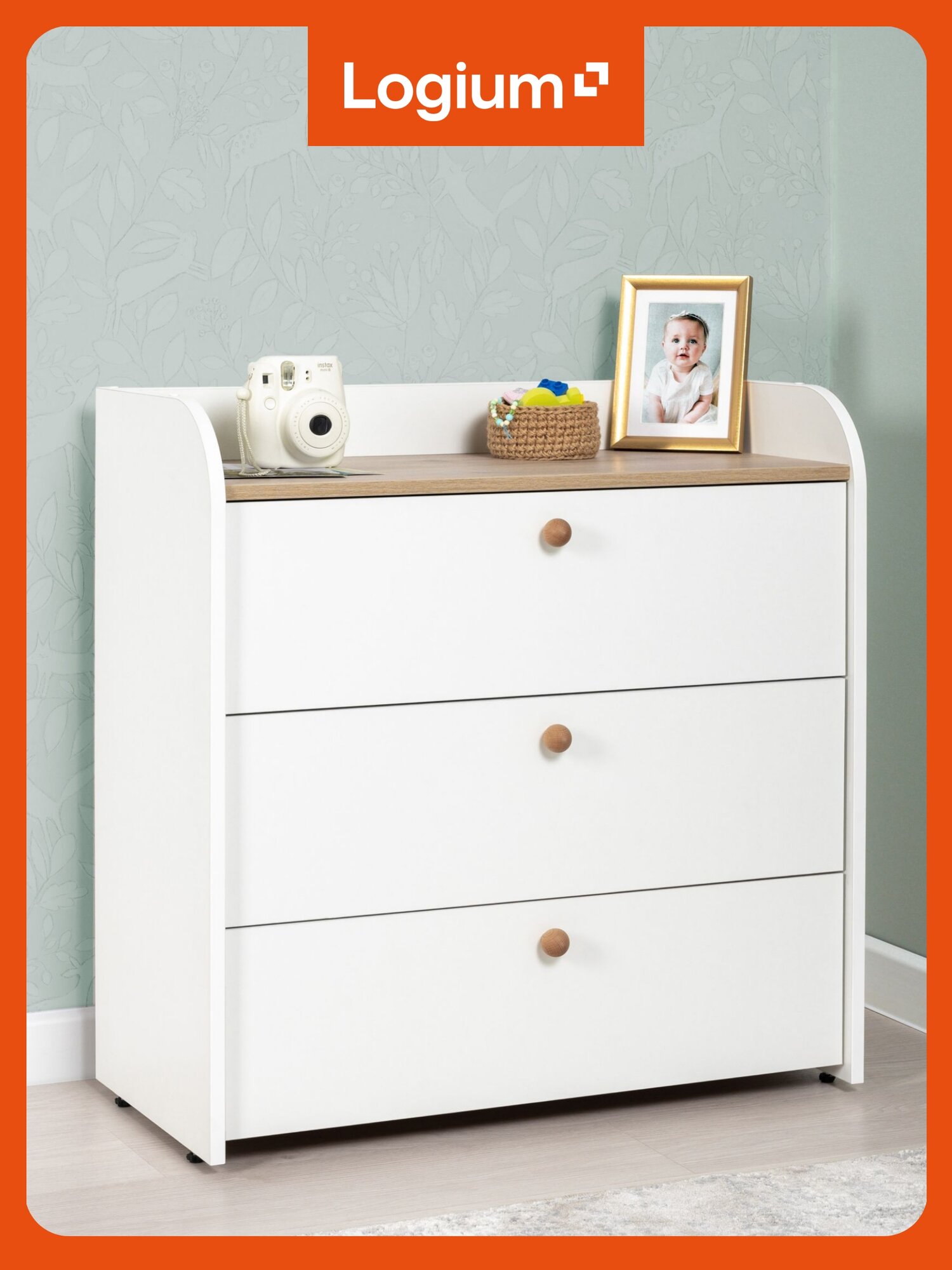 Комод LOGIUM Топ 16.225.03 75 x 36.1 x 76.1 см