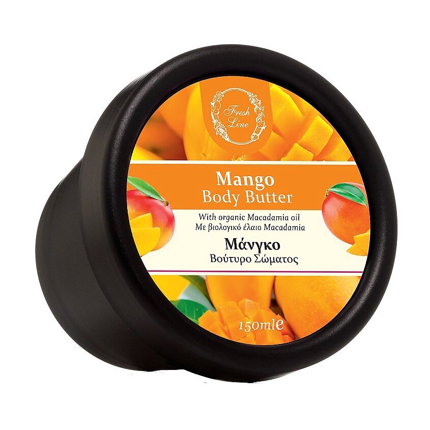 FRESH LINE Крем-масло для тела манго Body Butter Mango, 150 мл