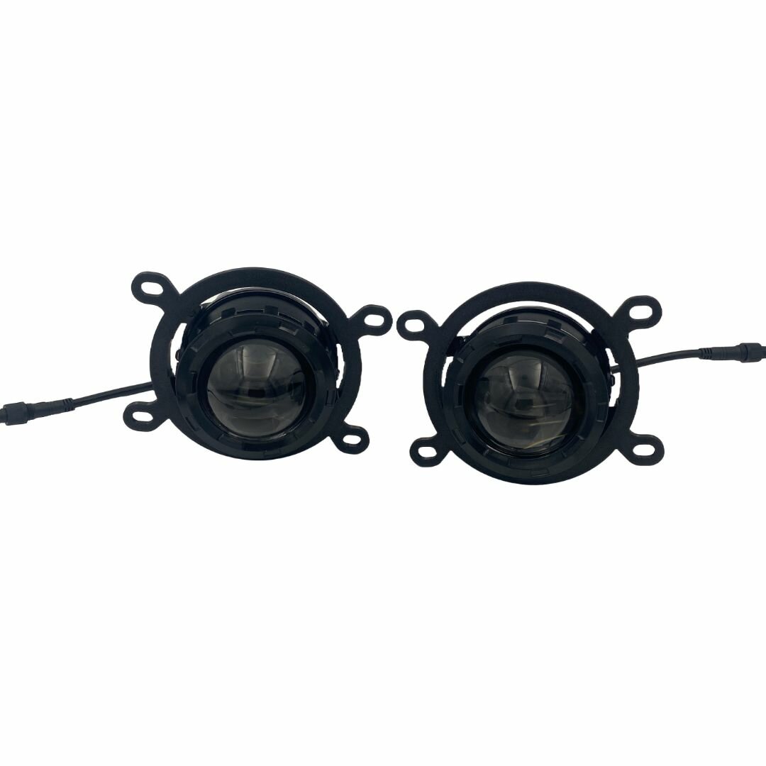 Bi-Led птф 100W противотуманные фары МАЗ 206 ПАЗ 3204