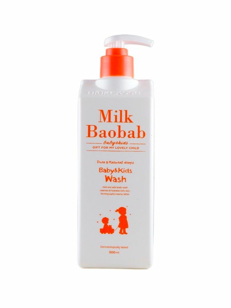 Milk Baobab Baby&Kids Wash детский гель для душа (500мл.)