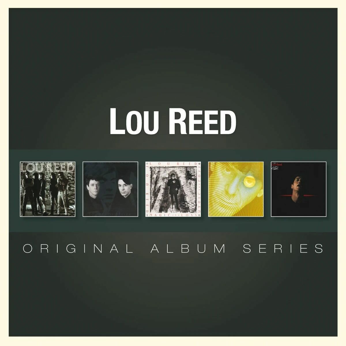 Lou Reed: Original Album Series (5CD), 2010, Warner, Диск Музыкальный