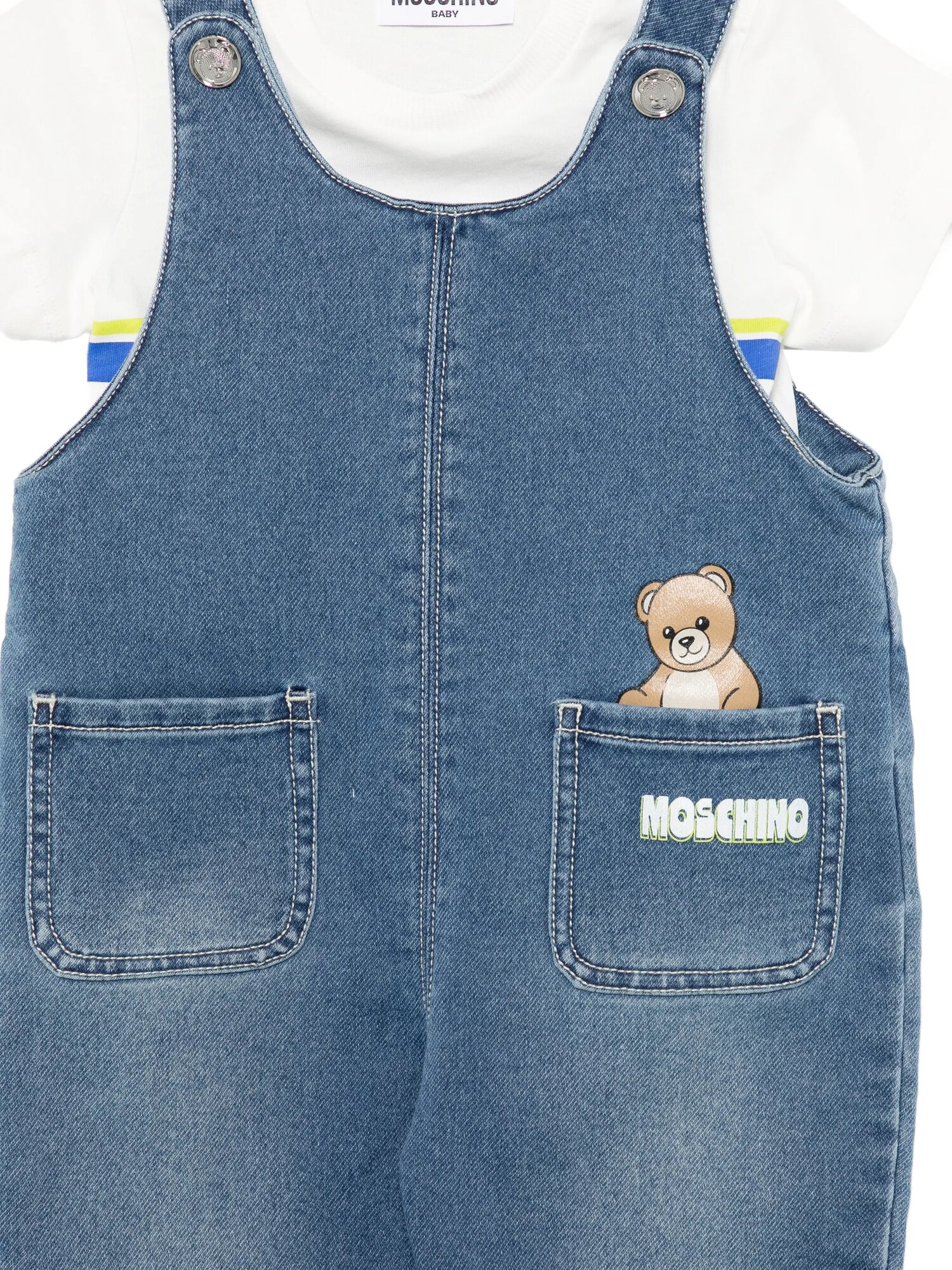 Комбинезон MOSCHINO, размер 3 года, синий — фото 1