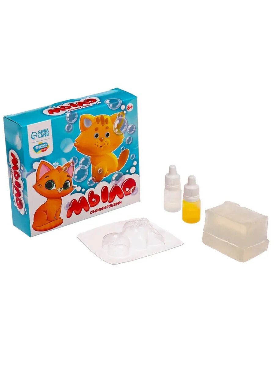 Набор для рукоделия: Мыло с милым котиком