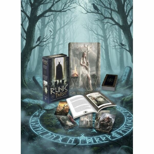 Карты Таро "Runic Tarot Kit" Lo Scarabeo / Таро Руны + Книга 63655 Lo Scarabeo