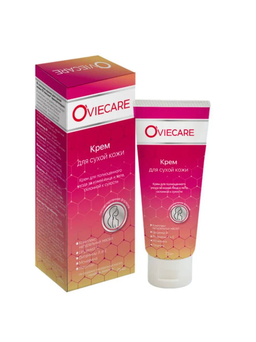 Oviecare Крем для сухой кожи, крем, 75 г, 1шт.