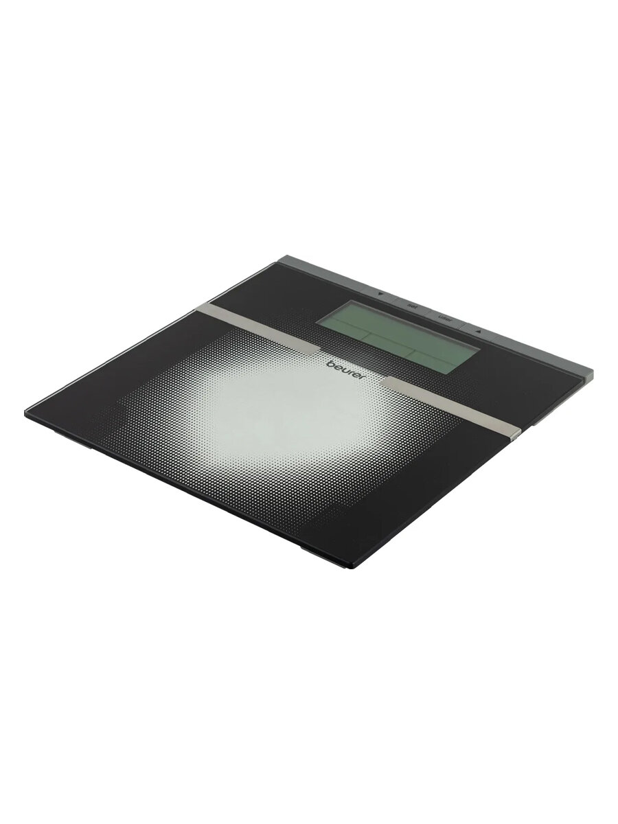 Весы напольные Beurer BG 21 диагностические электронные, умные для анализа состава тела (жир, вода, мышцы), для похудения и спорта до 180 кг с определением ИМТ и калорий AMR/BMR, стеклянные цифровые