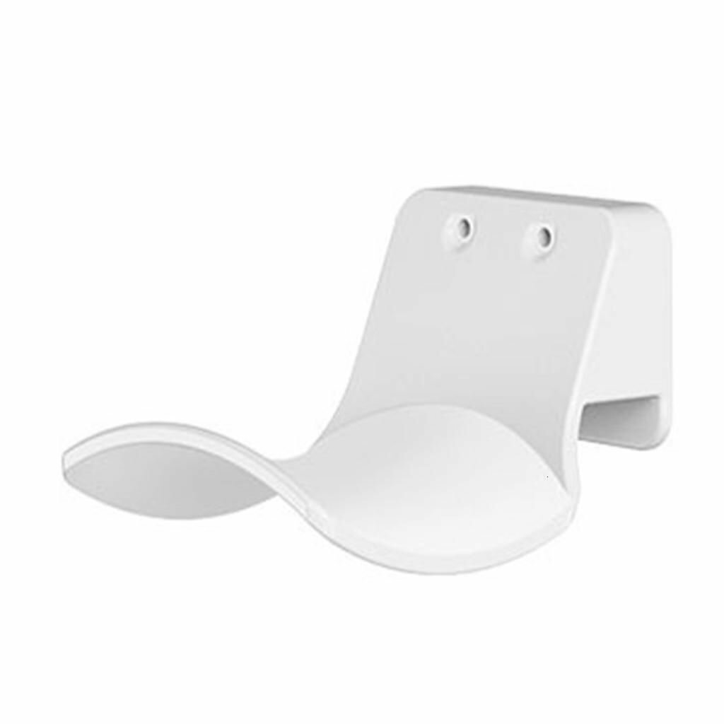 Аксессуары для наушников, Кронштейн для компьютерной гарнитуры без перфорации, устанавливаемый на стену, подвесная рамка для крепления головы-белая сторона