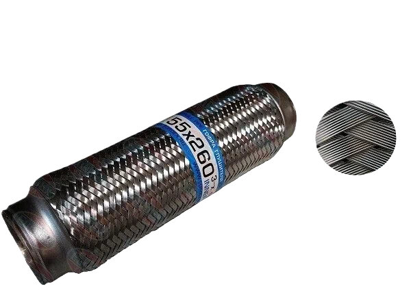 Гофра глушителя EUROEX 55x260/3 55x260 3-х слойная