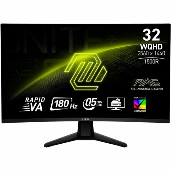 Монитор Msi MAG 32CQ6F 31.5" Black