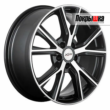 Диски литые X`trike X-122 (BKMFP) 7.5х18/5х108 D67.1 ET49.0