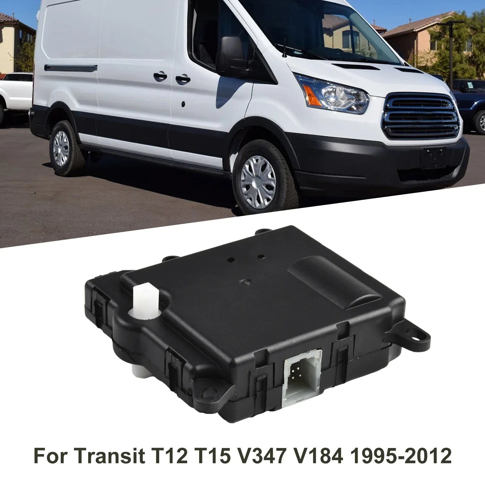 Привод двери обогревателя, кондиционер 1056313 95VW-19E616-AC Черный пластик для Ford для Transit T12 T15