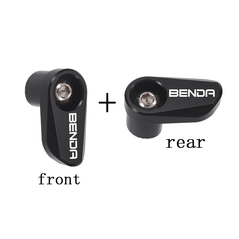 Защита датчиков ABS для переднего и заднего колеса мотоцикла Benda LFC700 LFC 700 Черный, Black 2