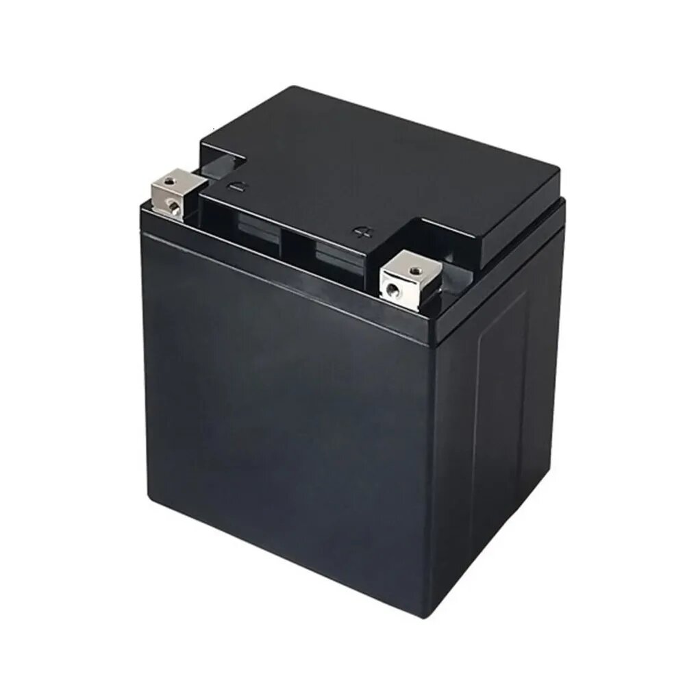 Кейс для аккумуляторов 18650 с ручкой, черный, черный - Квадратный терминал