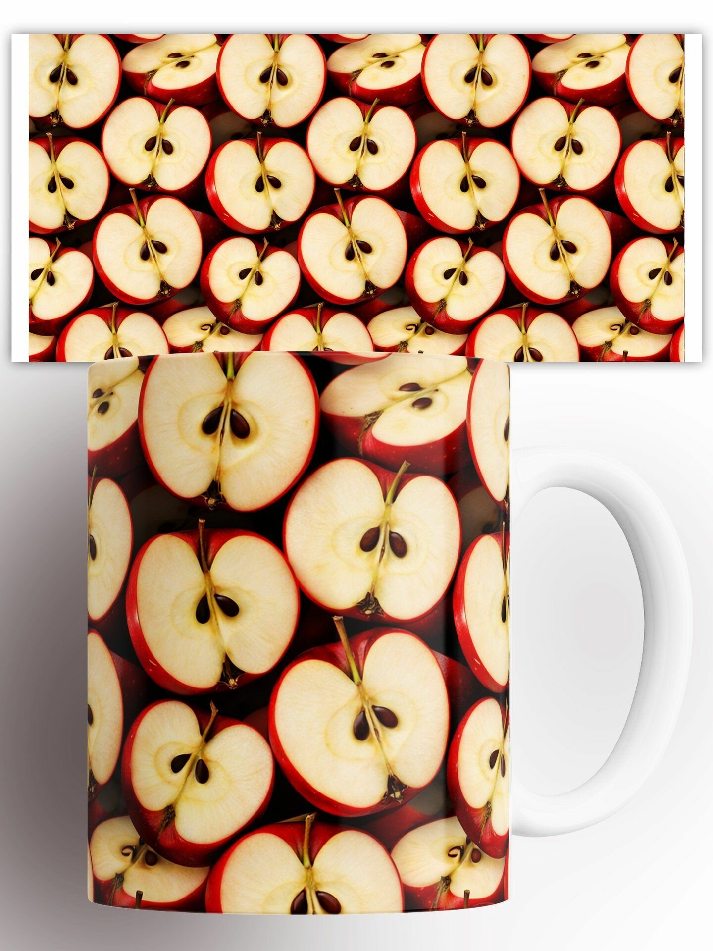 Кружка фрукты Яблоко 330 мл