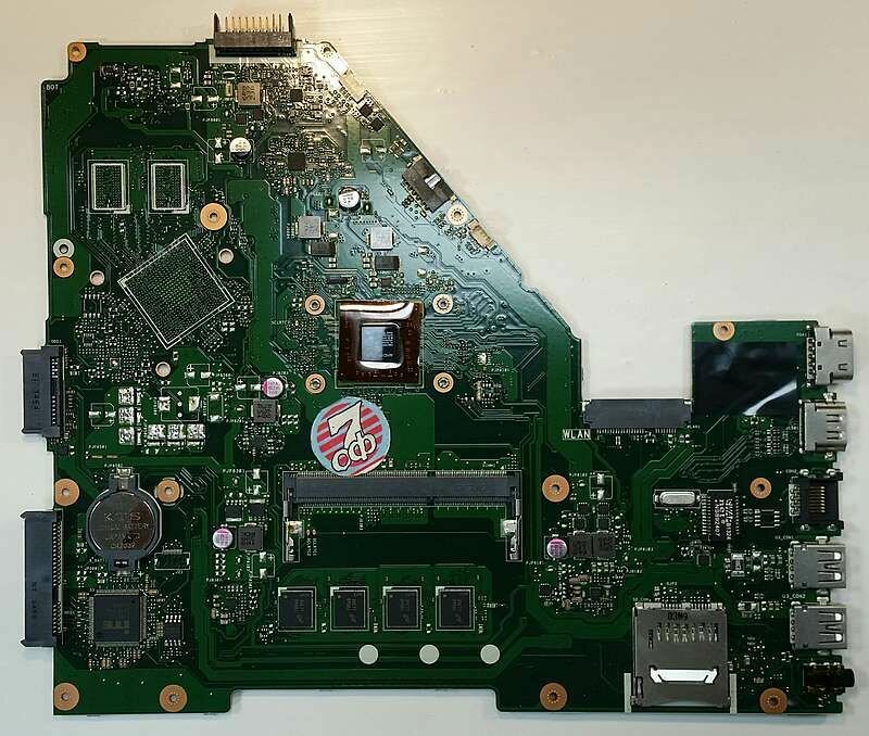 Материнская плата ноутбука Asus X550EA E1-2100 E1-2500 4 Gb