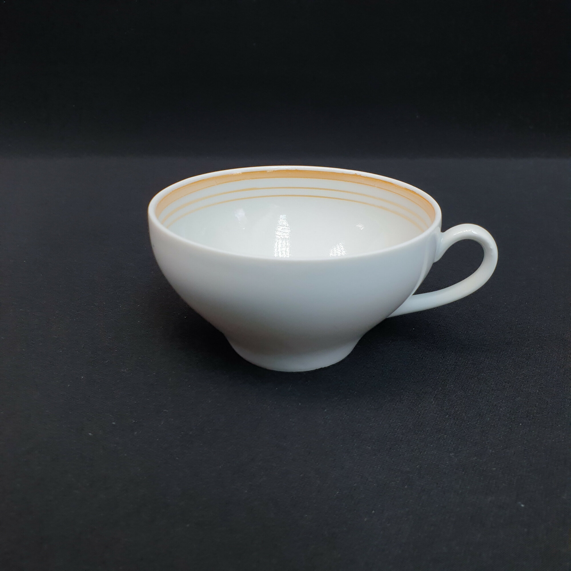 Винтажная чашка Дулево, фарфор 210 мл, СССР