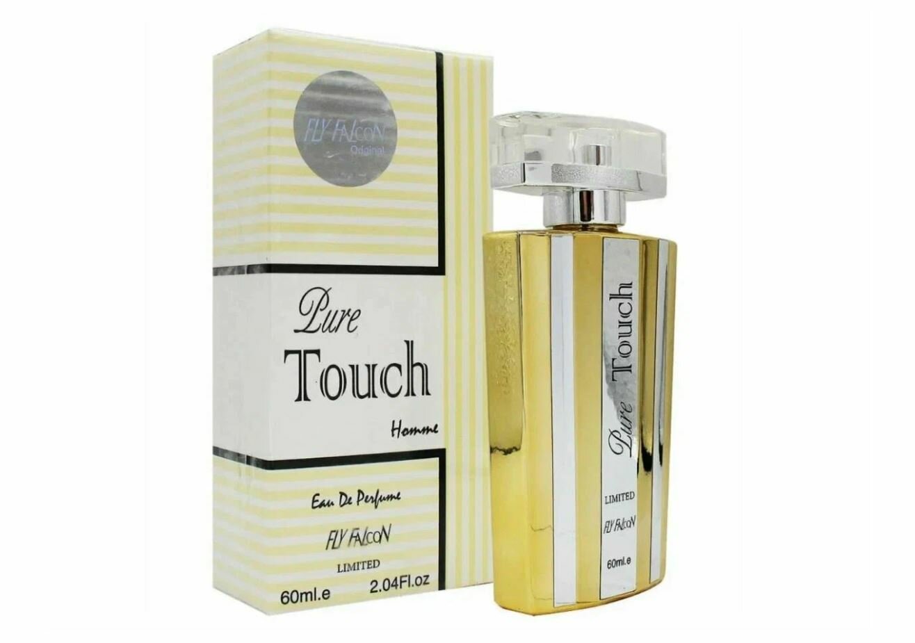 Парфюмерная вода Fly Falcon Pure Touch 60 мл, мужская, фруктовая