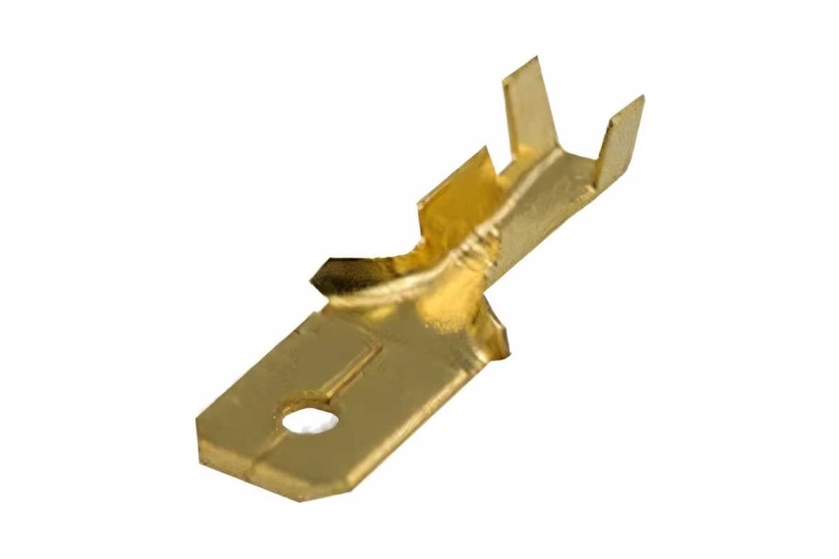 Клемма плоская неизолированная, штекер 6.3 мм, 1-1.5 мм² (РП-п 1.5-(6.3)) RЕХАNТ {08-0913} (1 шт)