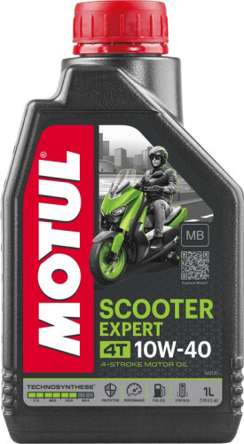 Моторное масло Motul Scooter Expert 4T 10W-40 MB полусинтетическое 1л (ЕС)