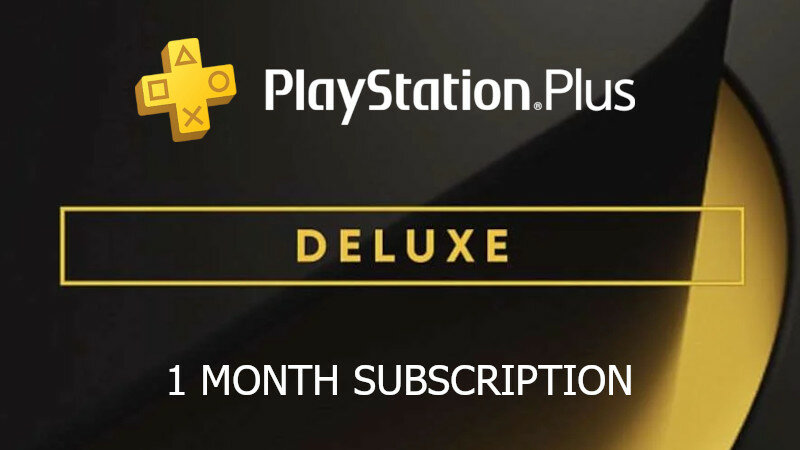 PlayStation Plus Deluxe 1 мес. подписка Аккаунт • Активация аккаунта
