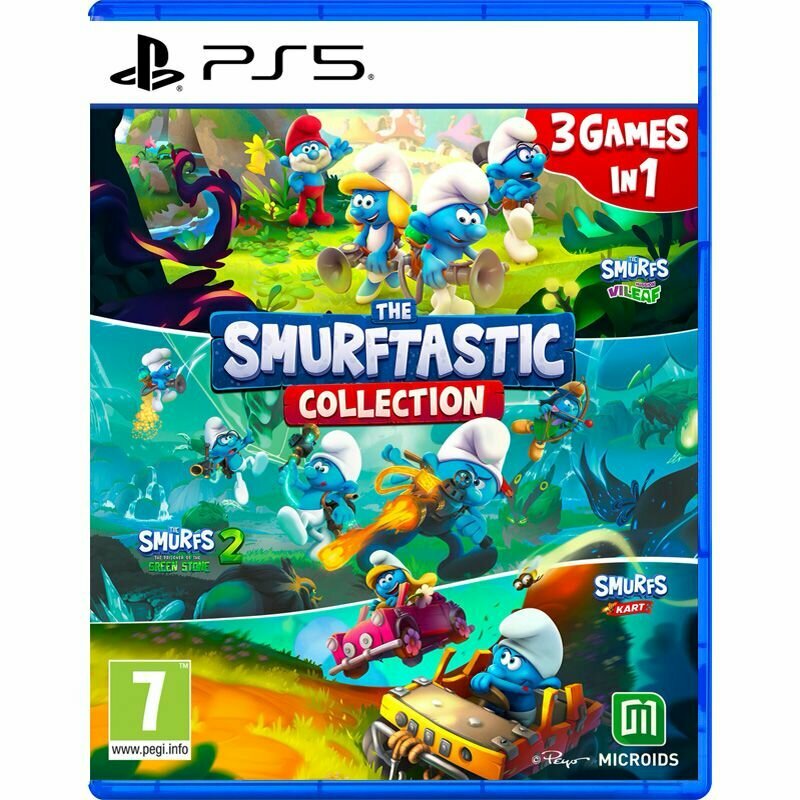 Игра The Smurftastic Collection (русские субтитры) для PS5