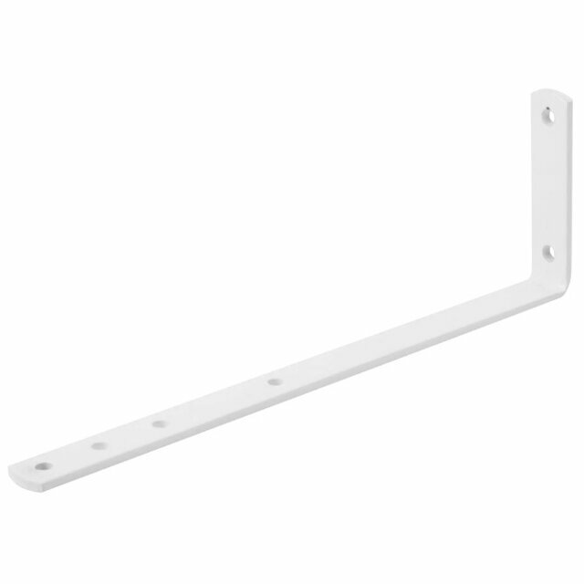 Уголок бытовой PROSMITH, 80х240х20х4 мм, сталь, белый
