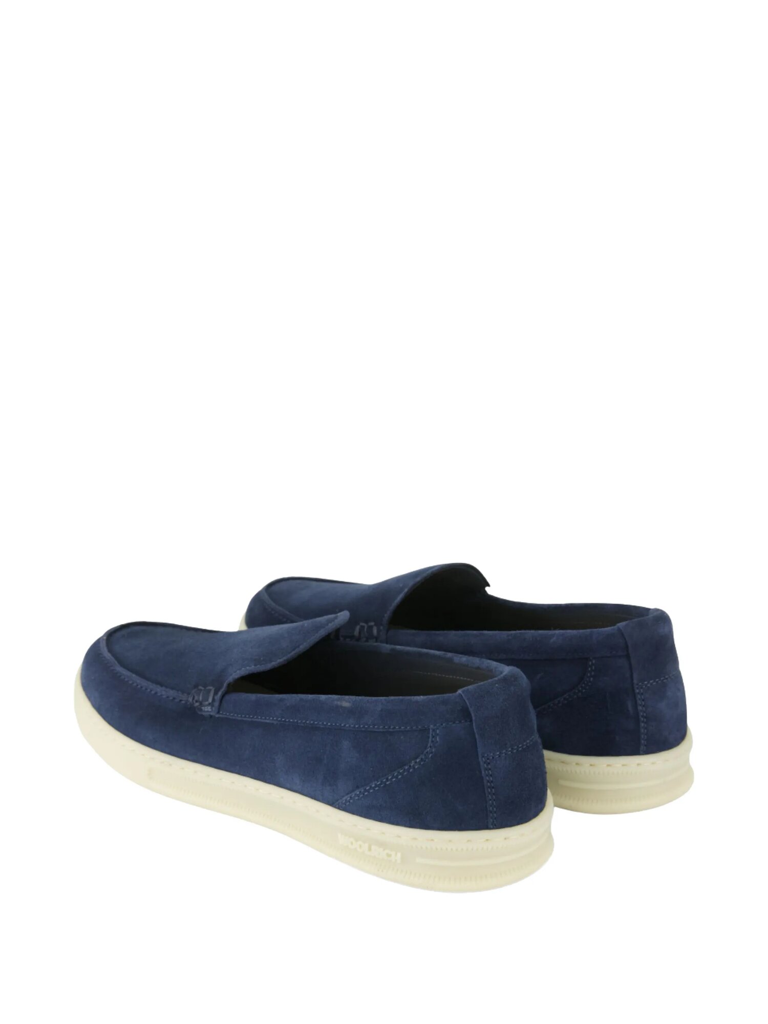 Лоферы Woolrich Calf leather loafers, размер 43, синий — фото 1