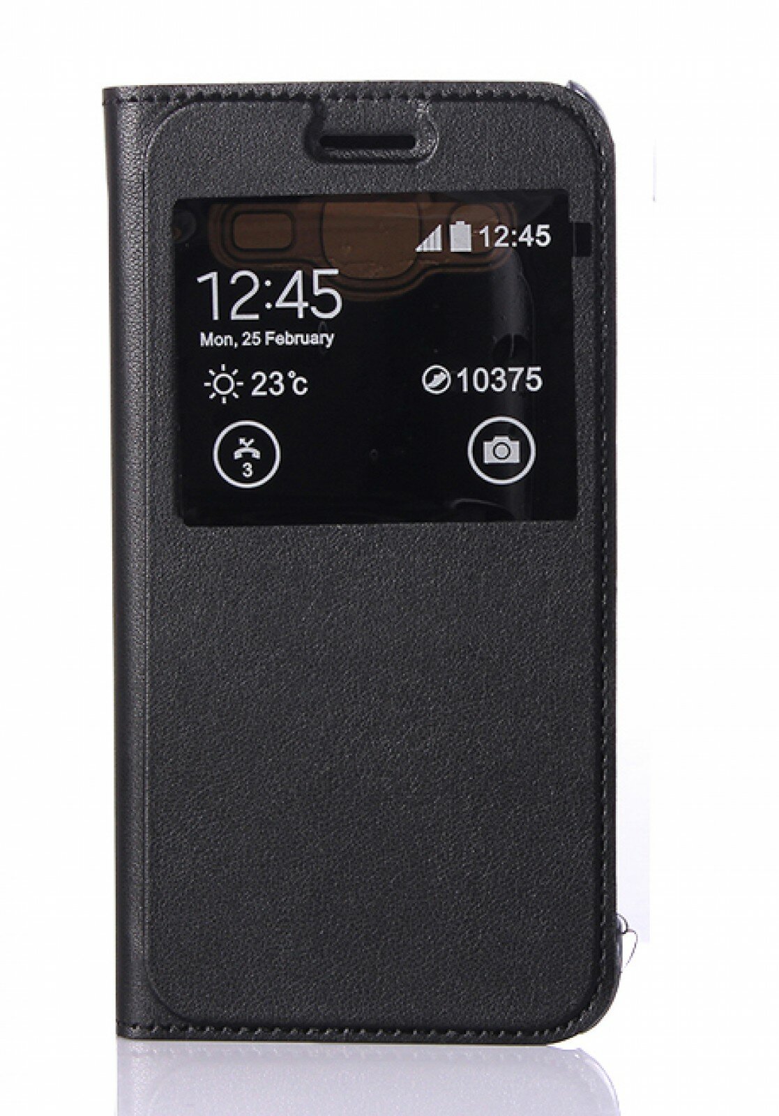 Чехол-книжка MyPads для ASUS ZenFone 3 и Zenfone 3 Neo ZE520KL с окном предпросмотра вызовов