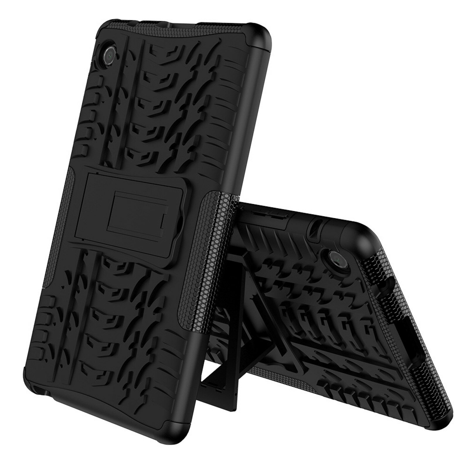Чехол-бампер MyPads для Huawei MatePad T 8.0 LTE/ Wi-Fi (KOB2-L09) 2020 противоударный черный