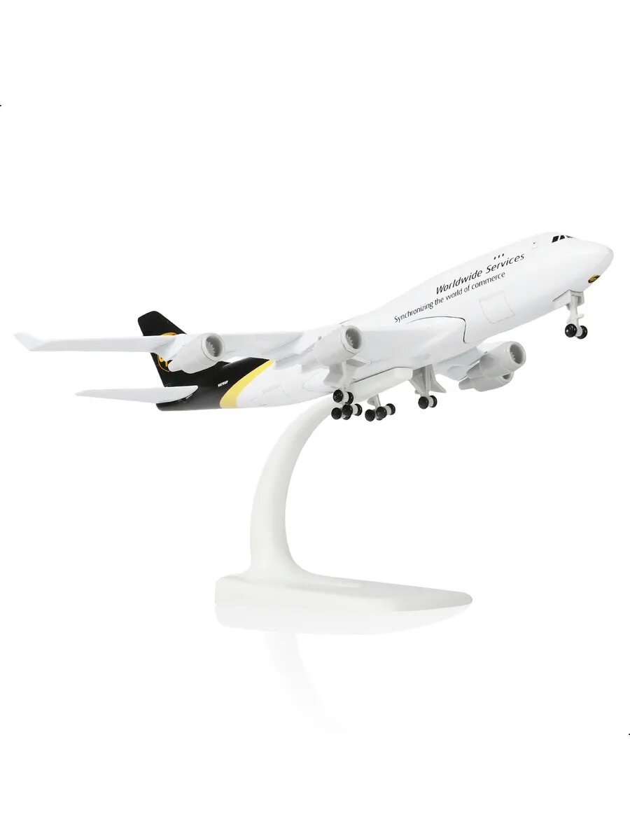 Модель Boeing 747 UPS 1:300 20см