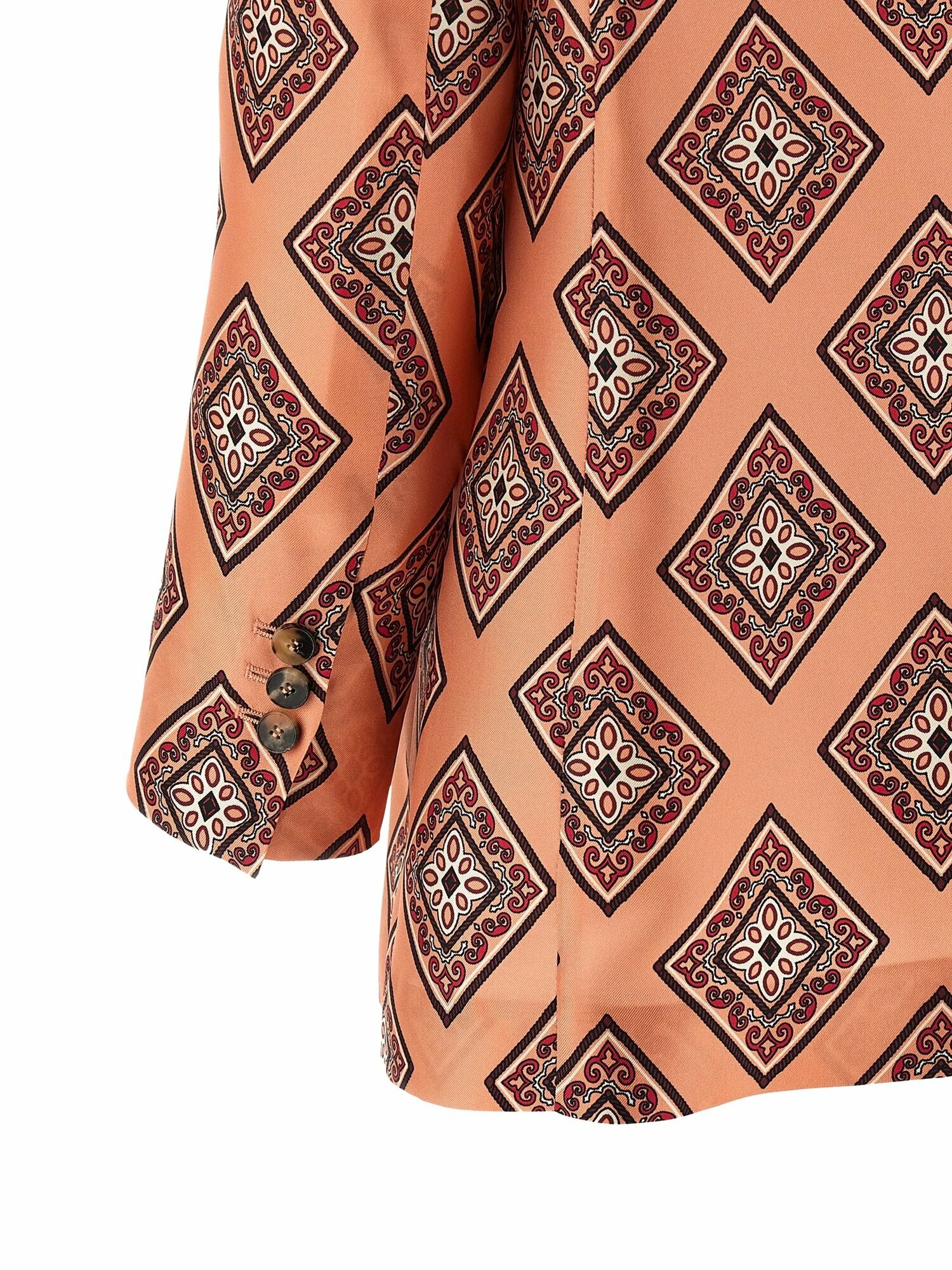 Куртка Alberto Biani Patterned blazer, размер 48, orange — фото 1