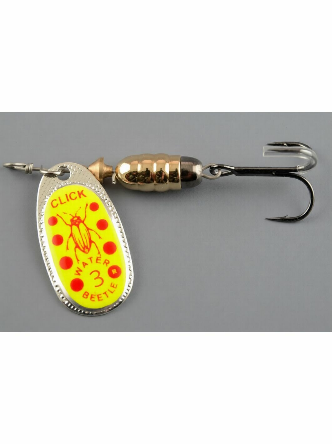 Блесна вращающаяся Water Beetle CLICK, вес 8,3 гр, цвет CL31110