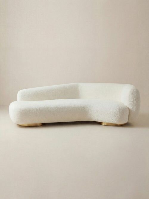 Радиусный диван Marten в букле длина 280 см